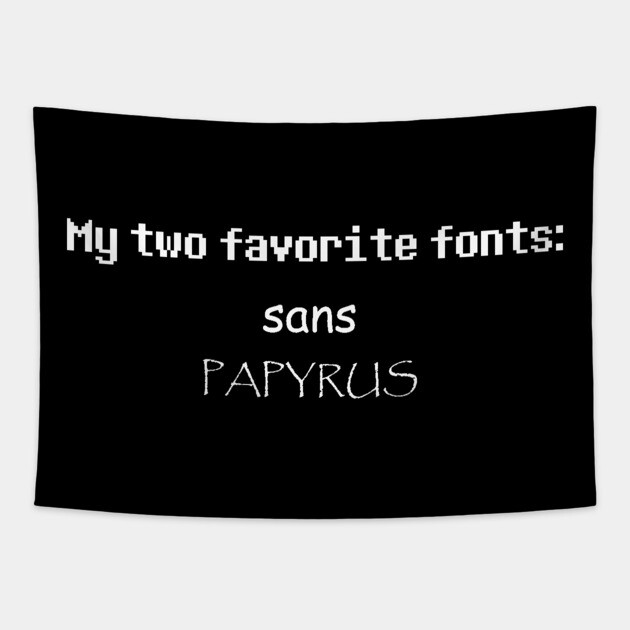 what font does papyrus use