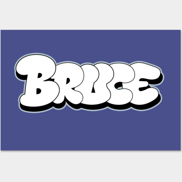 graffiti letters bubble