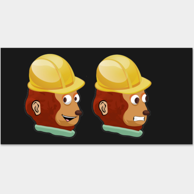 Monkey Stare puppet meme, funny memes - Monkey Meme - Posters and Art ...