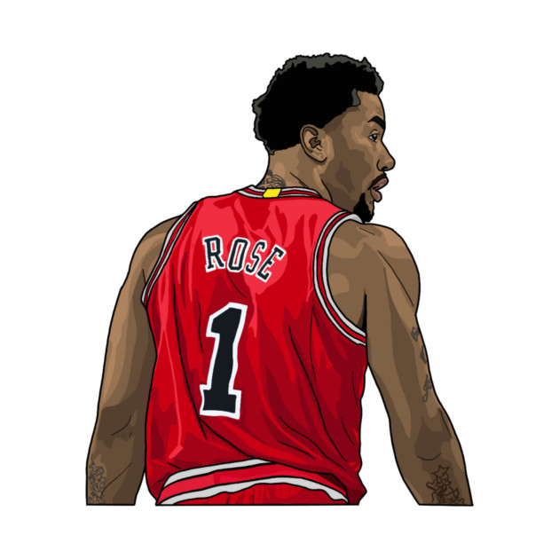 drawing derrick rose