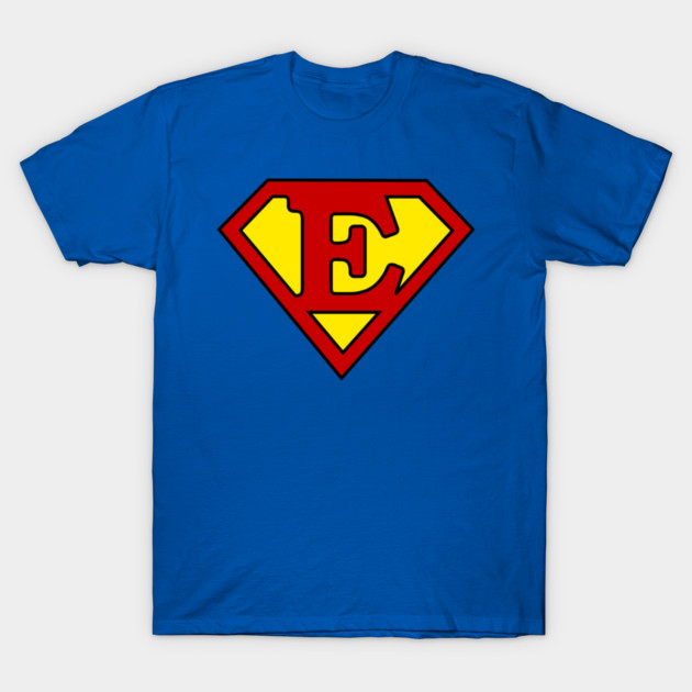 superman logo mit e
