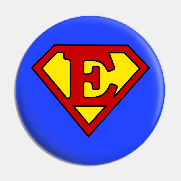 superman logo mit e