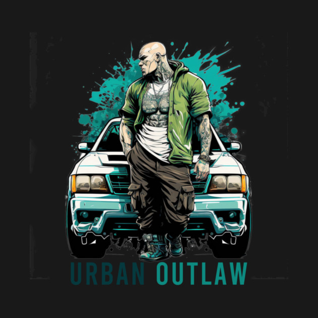 Graffiti Vector Art of Urban Outlaw Character - Vector Art - T-Shirt ...