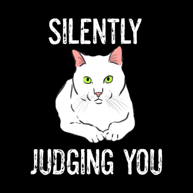 judging face cat