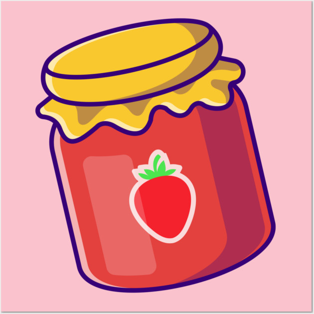 animated strawberry jam