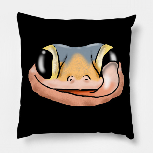 leopard gecko face drawing