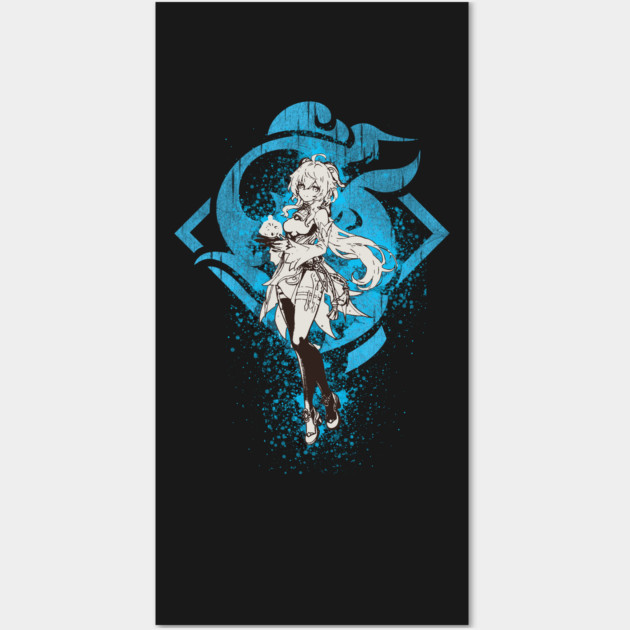 Genshin Impact Ganyu v2 - Genshin Impact - Posters and Art Prints ...