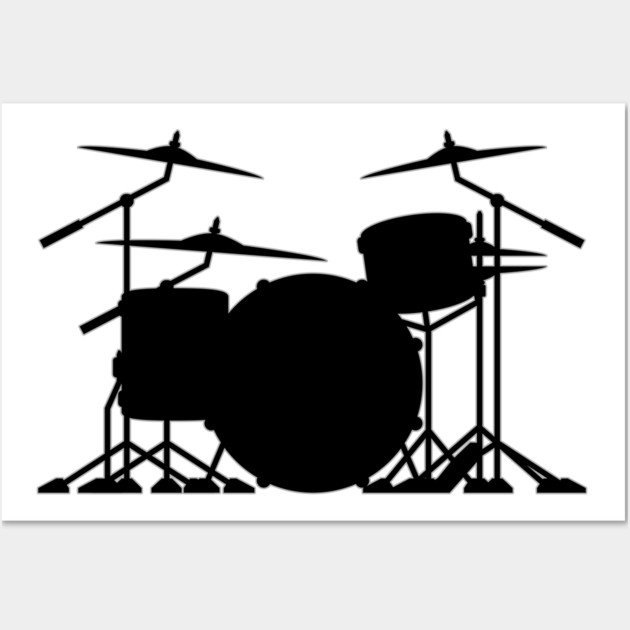 simple drum silhouette