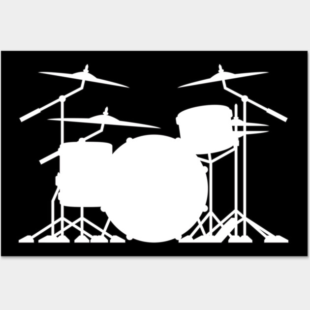 drum set silhouette