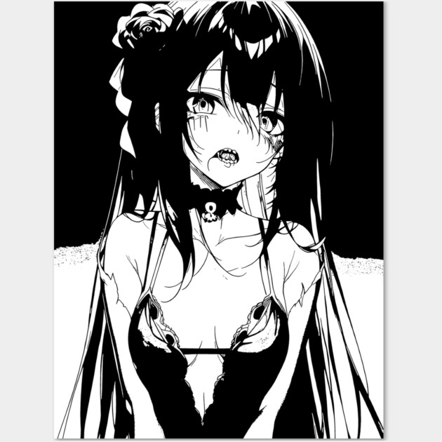 gothic anime drawing