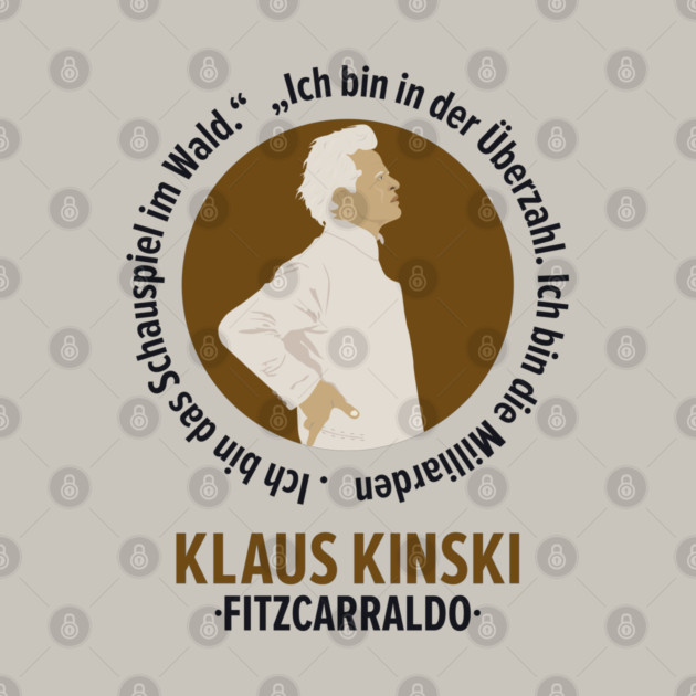 Fitzcarraldo: Klaus Kinski Tribute – Iconic Film Art for Movie Buffs - Klaus Kinski Fitzcarraldo ...