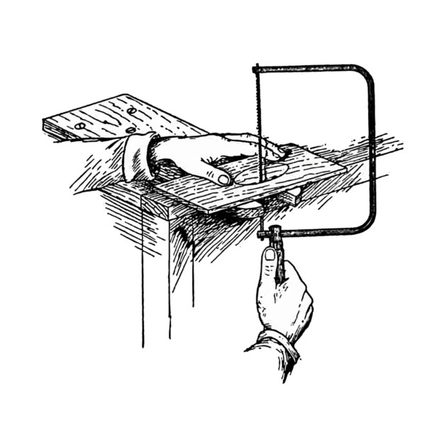 coping saw tool drawing