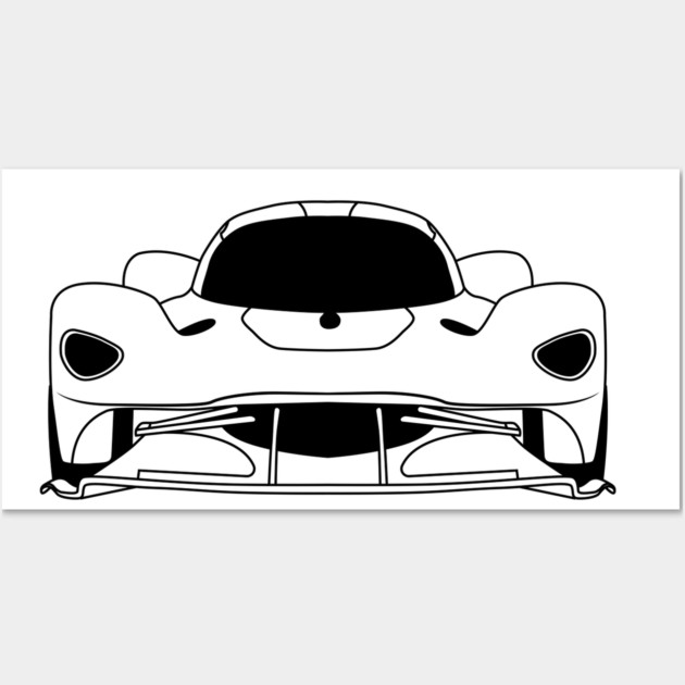 aston martin valkyrie coloring pages