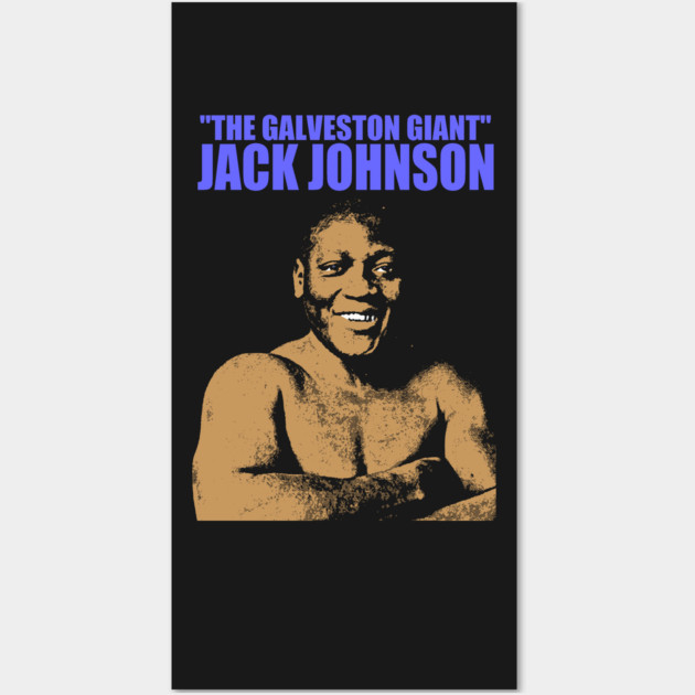 jack johnson boxer poster