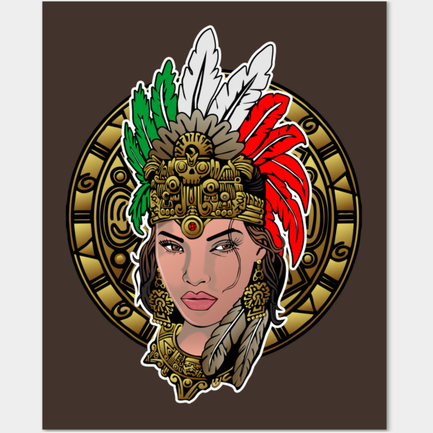 aztec queen art