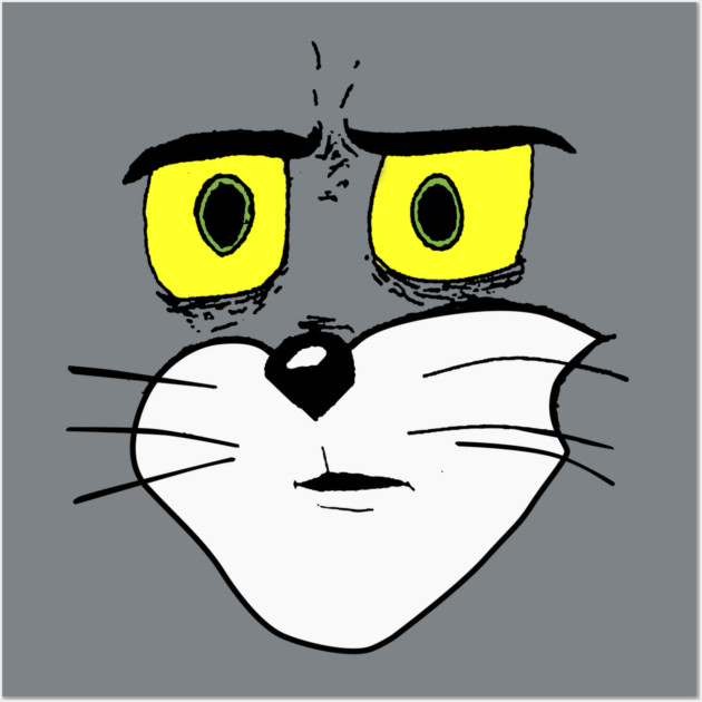 tom cat wtf face
