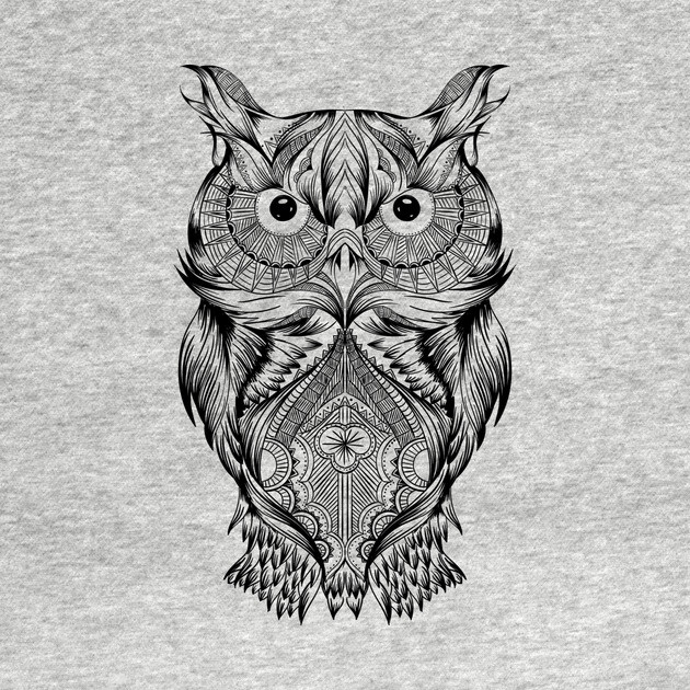 owl mandala