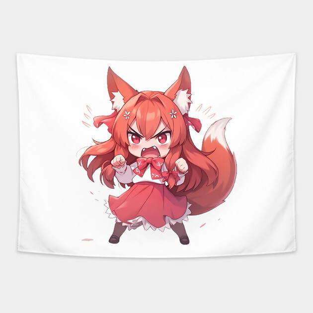 anime fox chibi