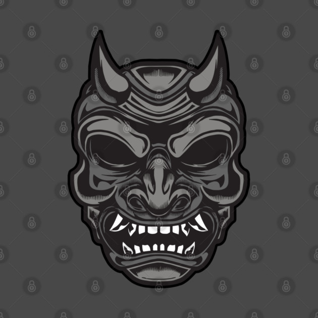 Oni Mask - Oni - T-Shirt | TeePublic