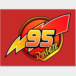 lightning mcqueen logo design