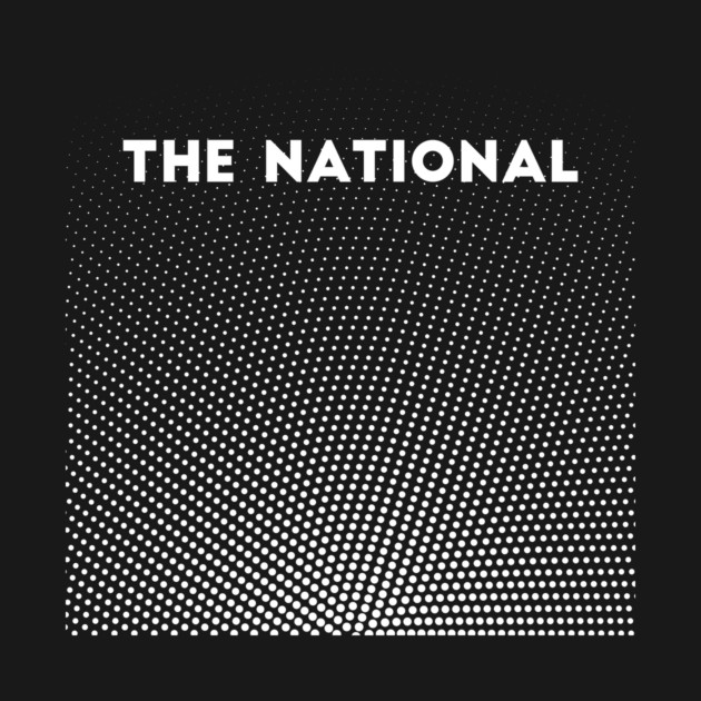 The National Band Logo - The National - T-Shirt | TeePublic