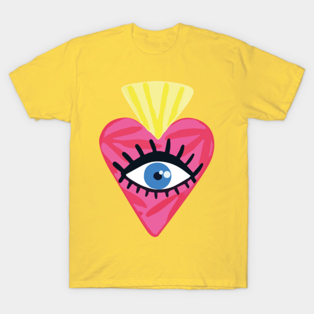 evil eye pattern shirt