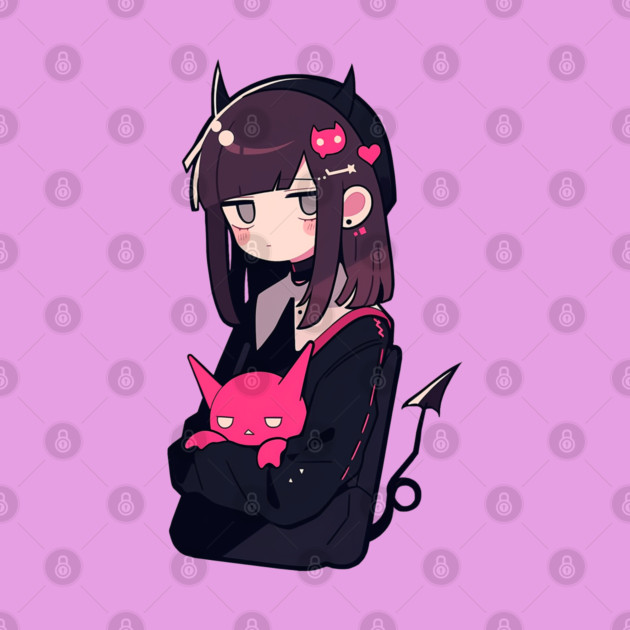devil chibi girl