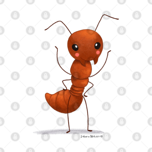 cute red ant