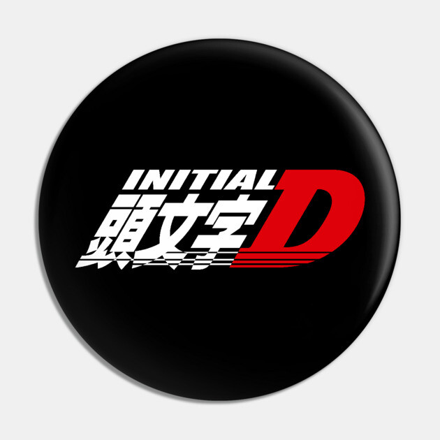 initial d white logo
