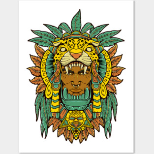 aztec lion warrior