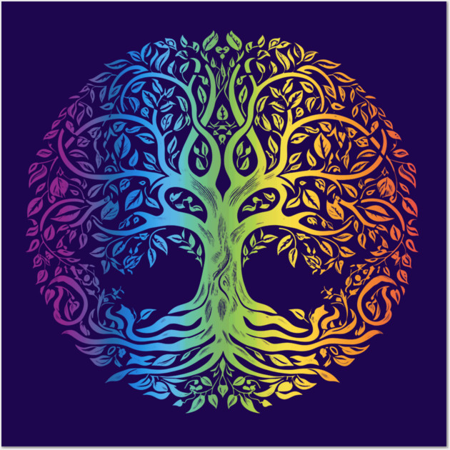 chakra tree art
