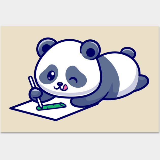 animated panda drawing