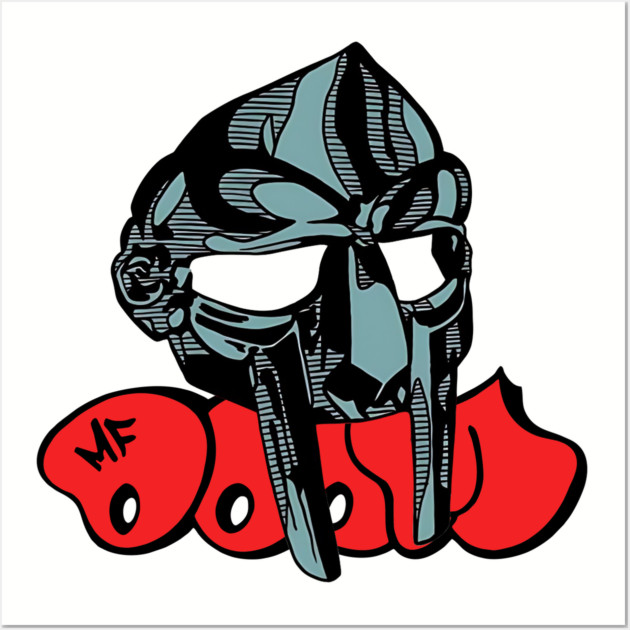 Rapper Mf Doom Mask - Mf Doom - Posters and Art Prints | TeePublic