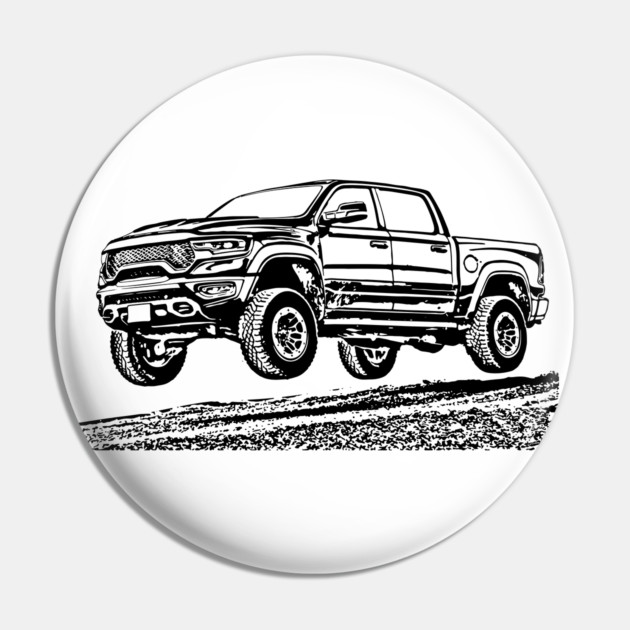 dodge ram drawing