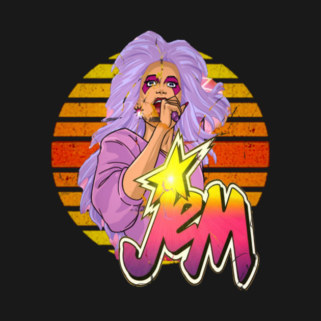 Retro Showtime Synergy Jem - Jem And The Holograms - T-Shirt | TeePublic