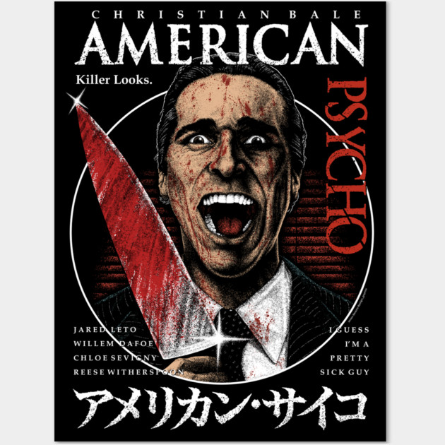 patrick bateman poster