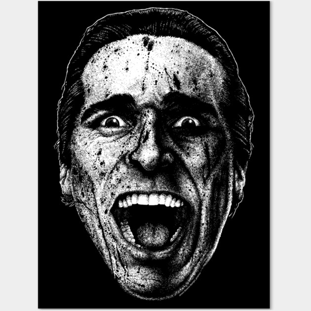 patrick bateman wall poster