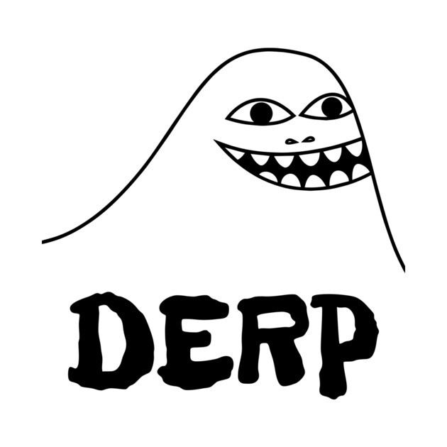 derp face