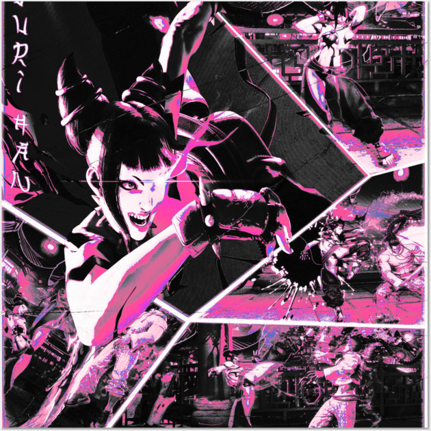 Street Fighter 6 : Juri Han - Street Fighter - Posters and Art Prints ...