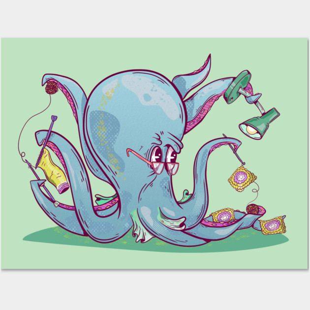 comical octopus