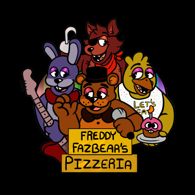 Freddy Fazbears 80s Logo - Fnaf - Pillow | TeePublic