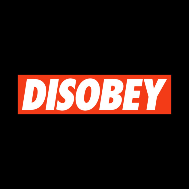 disobey stencil