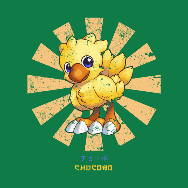 ff chocobo pin