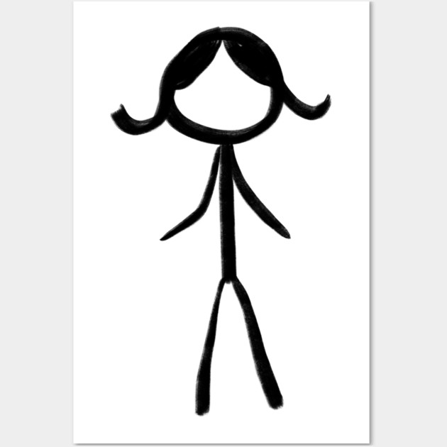 simple stick drawing