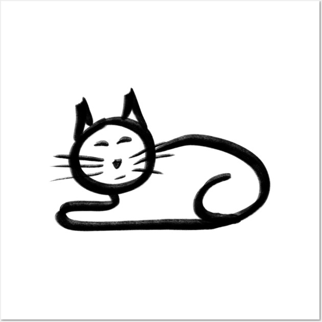 cat hand drawing