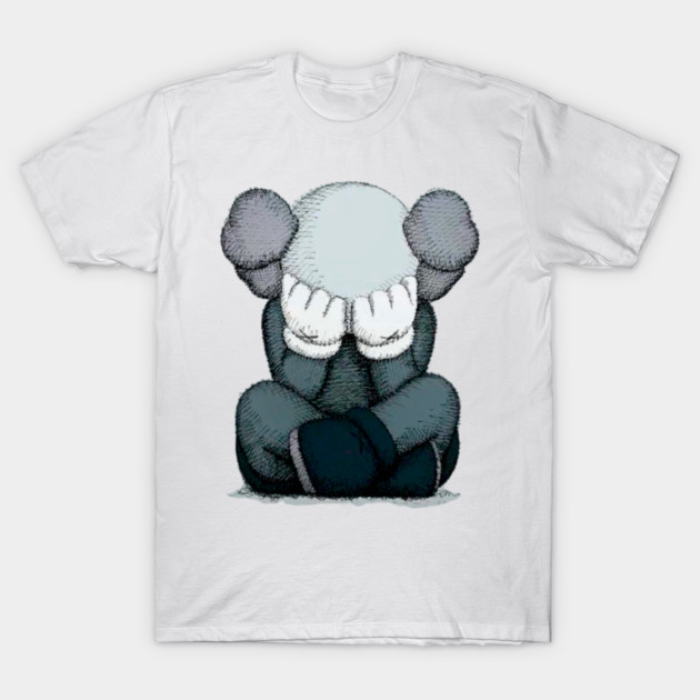 kaws heart tee