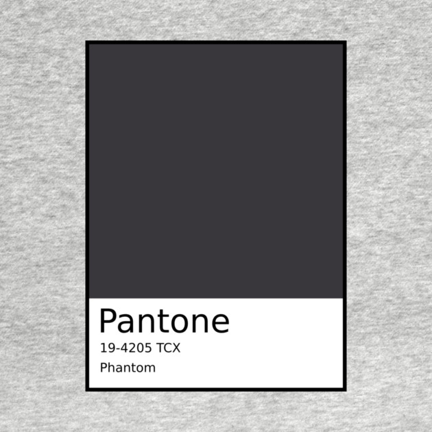 dark grey pantone colors