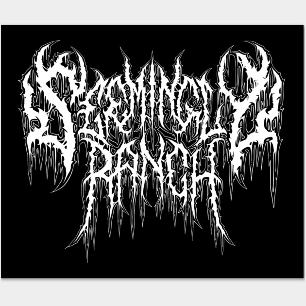 SEEMINGLY RANCH death metal logo - Taylor Swift Death Metal - Posters ...