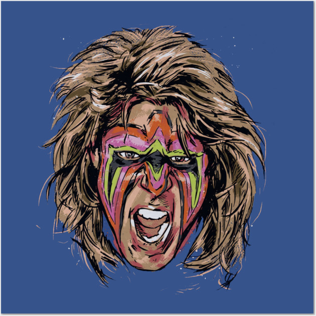 ultimate warrior wall art