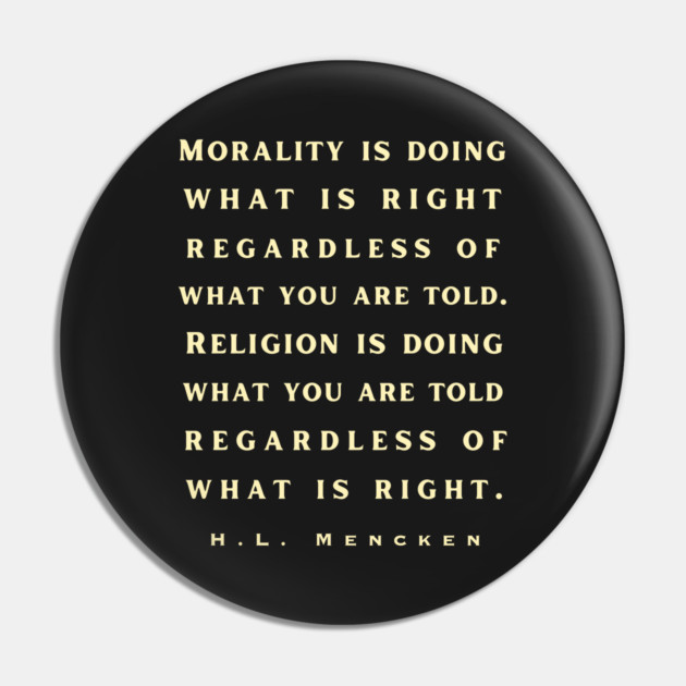 morality matters